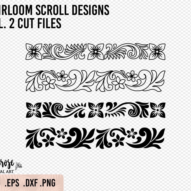Scroll Engraving Patterns - Etsy