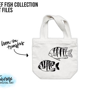 Reef Fish SVG Collection, Kupipi Blackspot, Mamo Sergeant, and ...