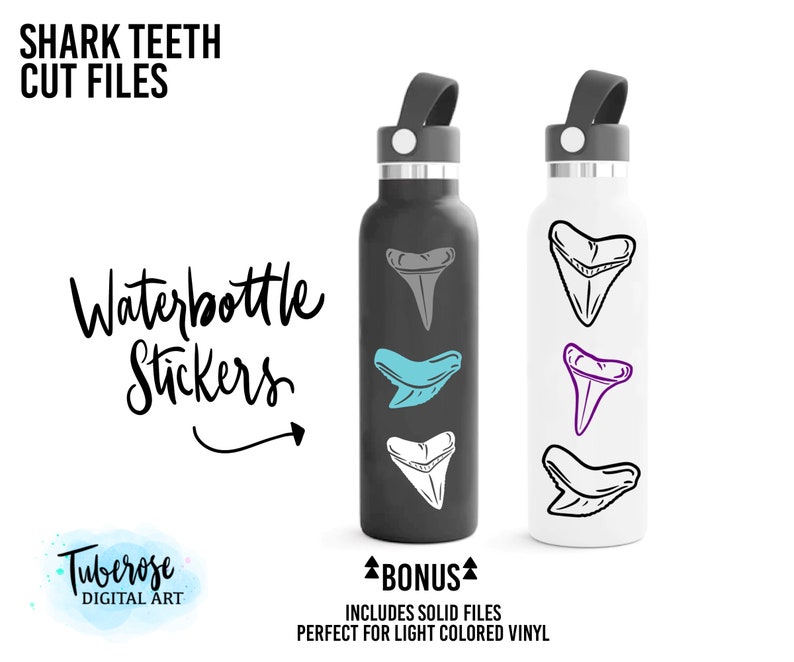 Shark Tooth SVG Great White Shark Teeth Cut Files Bull Shark - Etsy