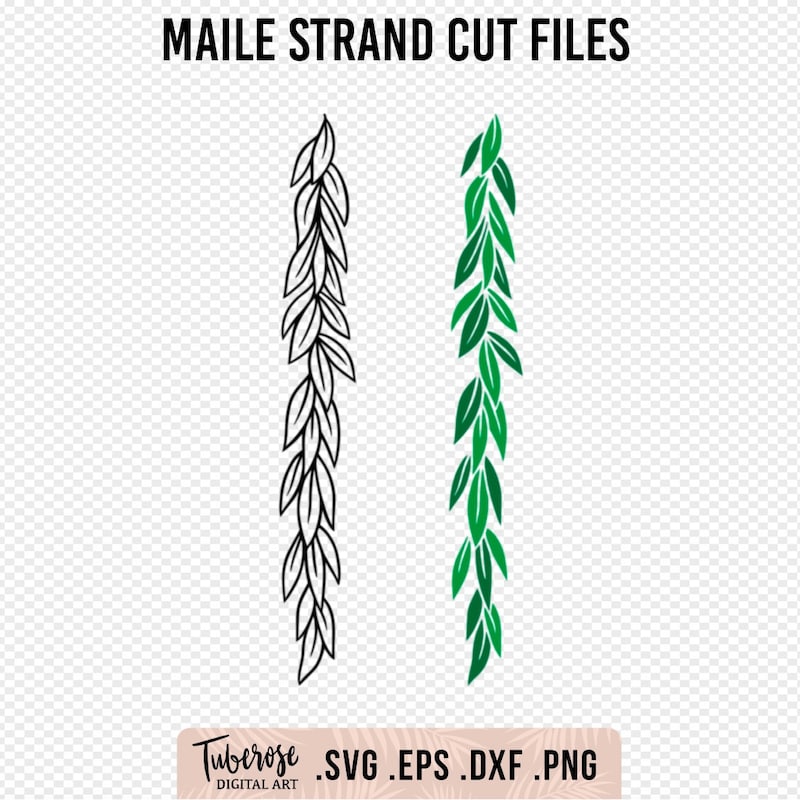 Outline of Hawaiian Leis - Etsy
