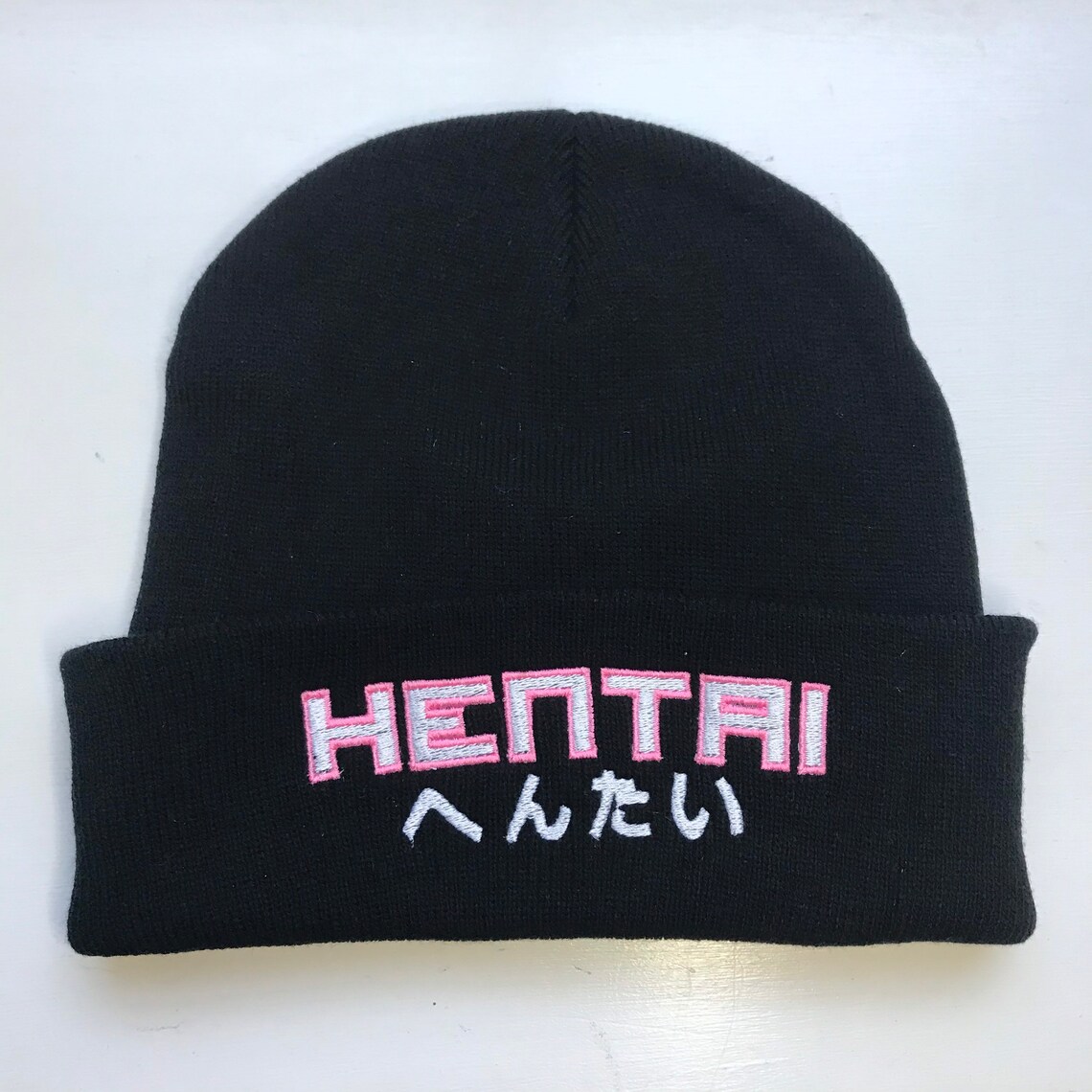 Hentai Hat 2 Colors Pastel Anime Beanie | Etsy
