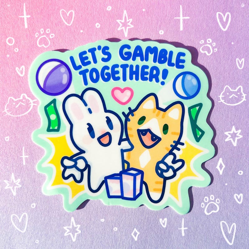 Gacha Stickers - Etsy UK