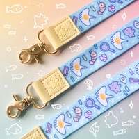 Shark Teeth Fabric Lanyard - Etsy