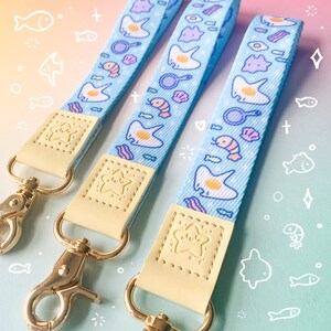 Manta Egg Lanyard Cute Marine Animal Ocean Sting Ray Aquarium Wristlet ...