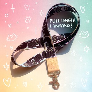 Void Cat Lanyard Cute Cats Kitten Black Cat Pet - Etsy