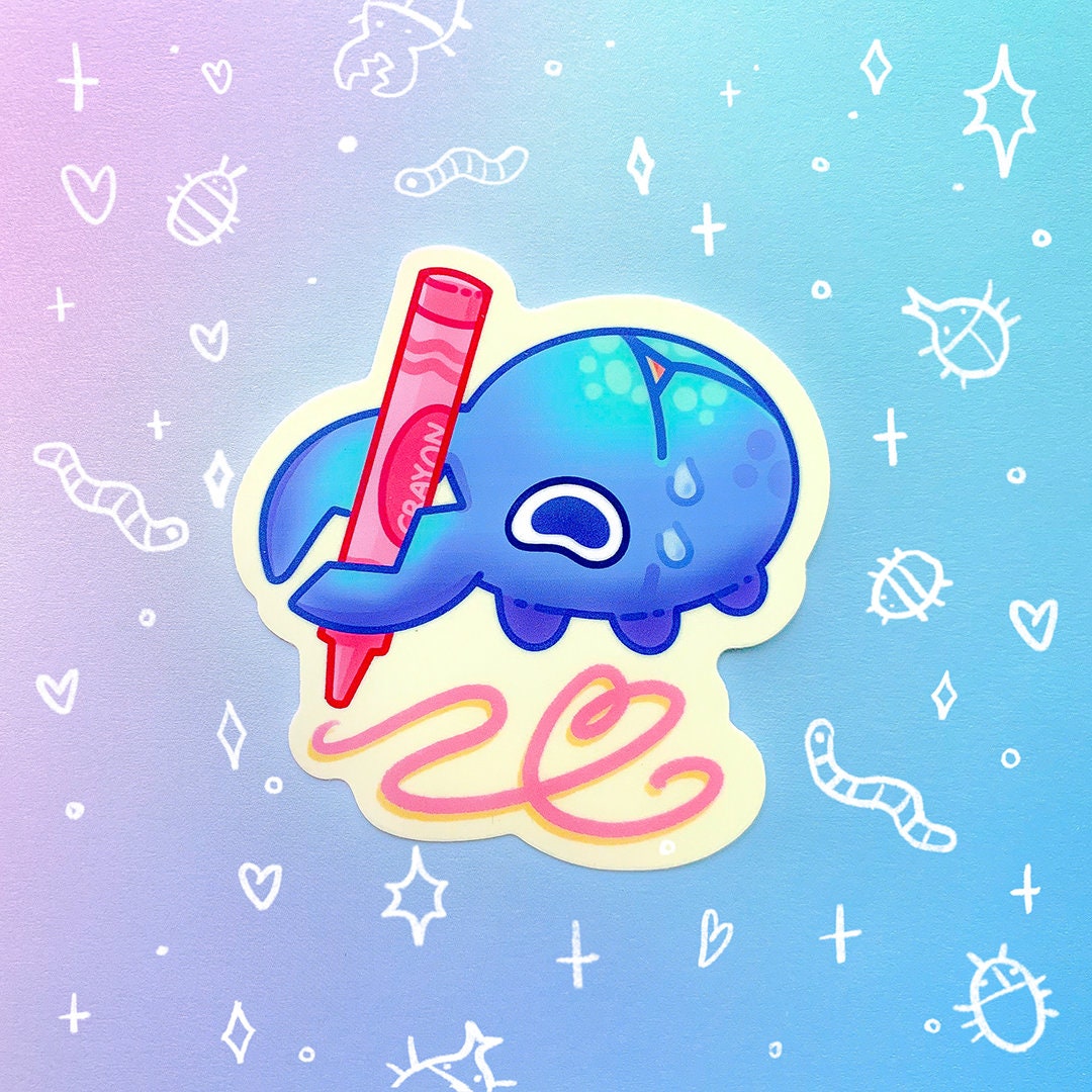 Bug Artist Isopod Beetles Glossy Waterproof Sticker Laptop Water Bottle Cute Bug Nature Insects ...