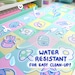 Bug Field Desk Mat Mousepad Gaming Set up Computer Desk Water-resistant ...