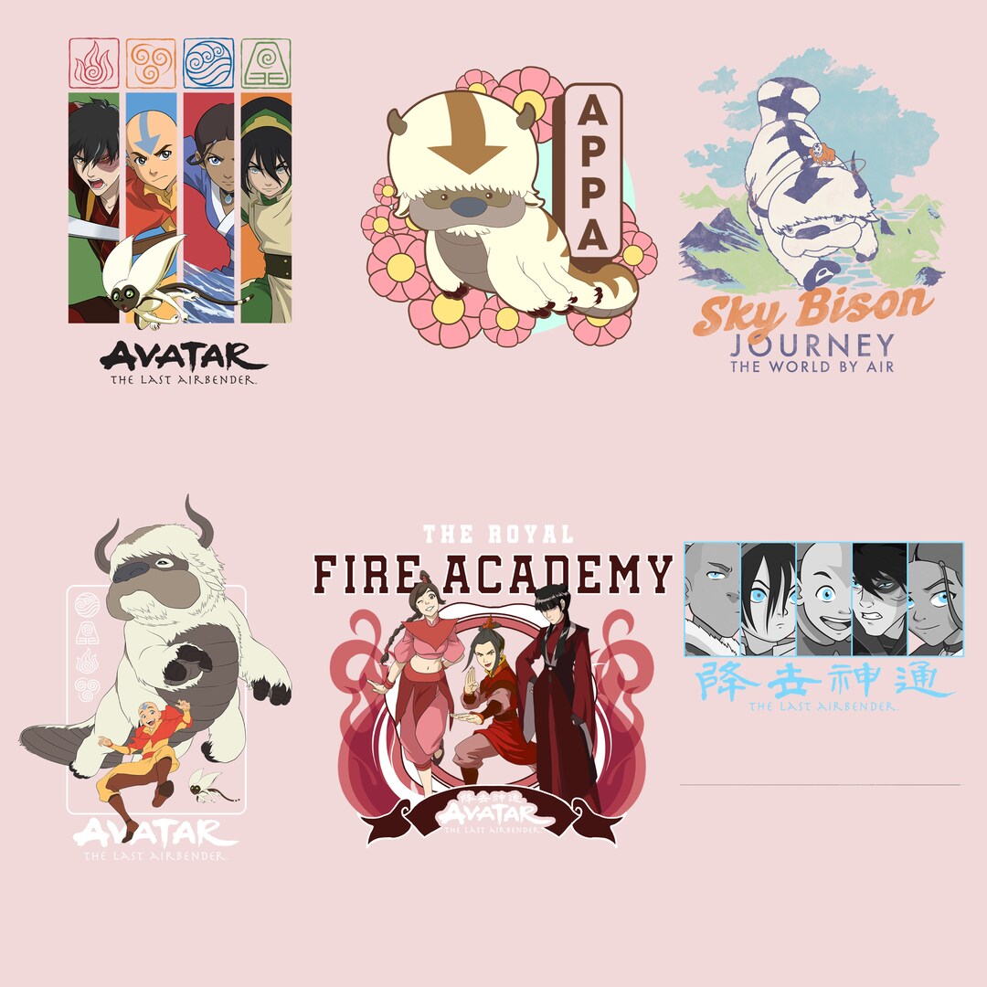 Avatar Last Airbender Png, Aang Png, for Cricut, Cake Topper, Printable ...