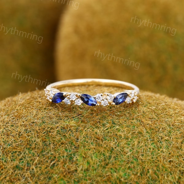 Sapphire Ring - Etsy