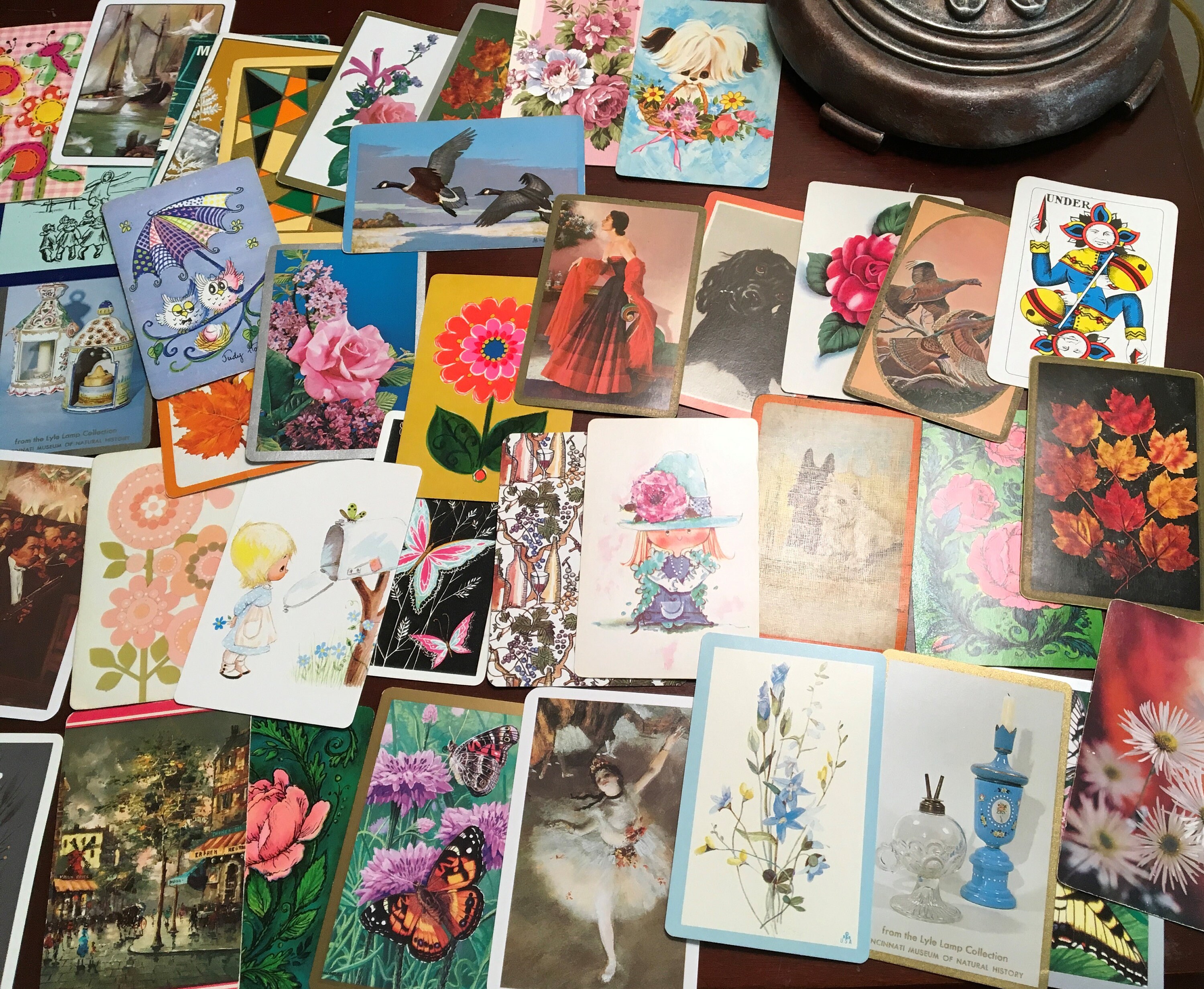 25 Vintage Cards or Card Ephemera for Junk Journals, Card Collectors ...