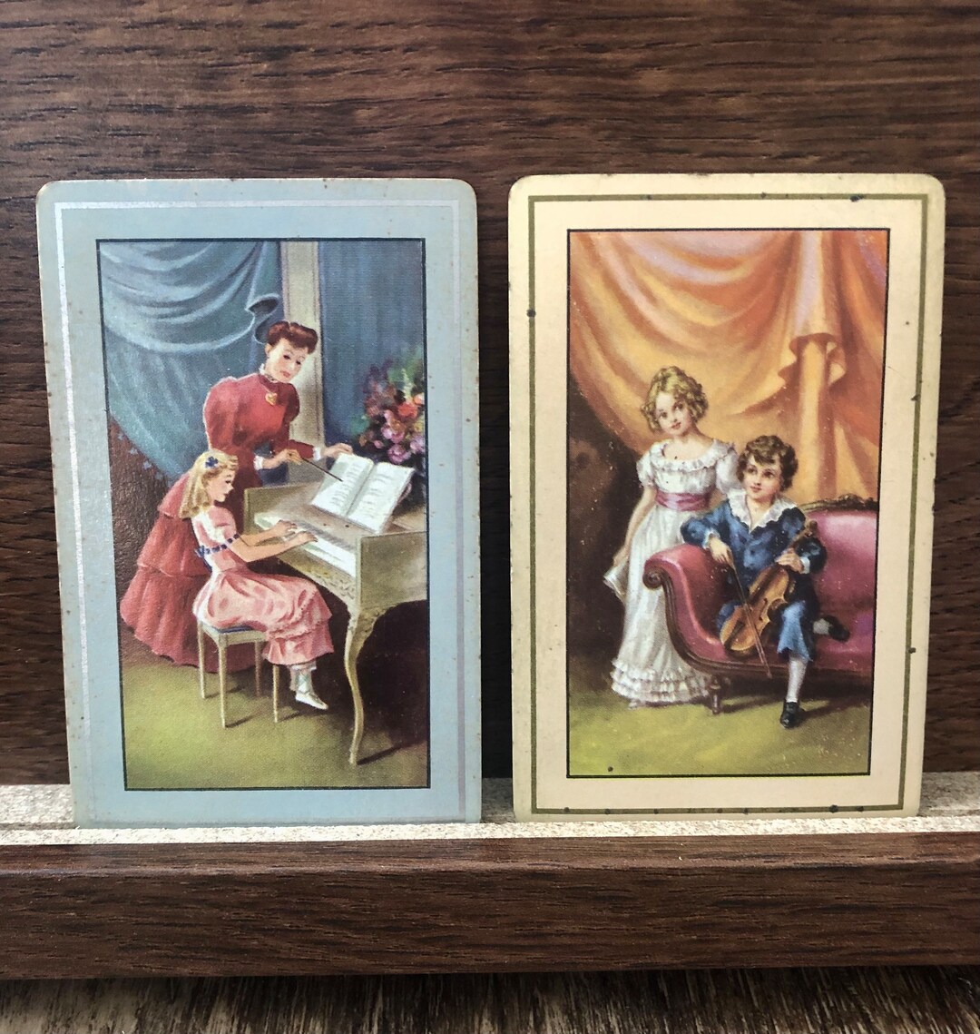 Vintage Victorian Children Playing Musical Instruments (1930/40’s ...