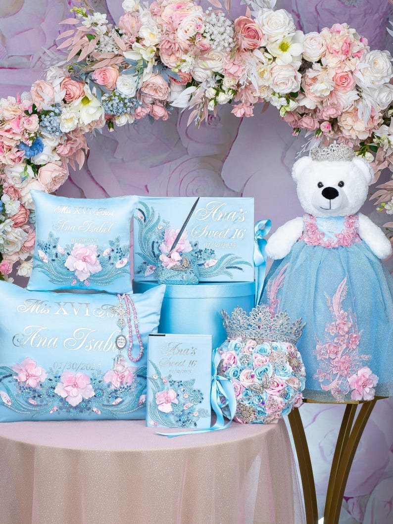 Custom Quinceanera & Sweet 16 Decorations - Etsy