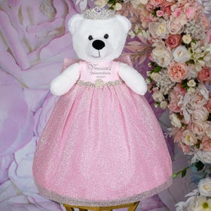 Pink Quinceanera 15 Candles Set, Blush Pink Quinceanera Candle Ceremony ...