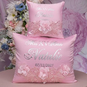 Pink Quinceanera 15 Candles Set, Blush Pink Quinceanera Candle Ceremony ...