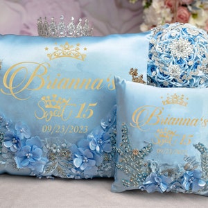 Copas De Quinceanera Baby Blue Gold, Brindis De Quinceanera Light Blue ...