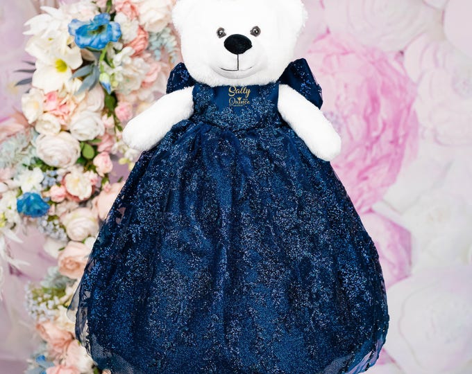 Quince Bear Para Quinceanera última Muñeca Oso Para Quince Osito Tutu ...