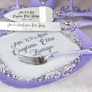 Lilac Quinceanera Bouquet Lilac Quince Decor Quinceanera - Etsy