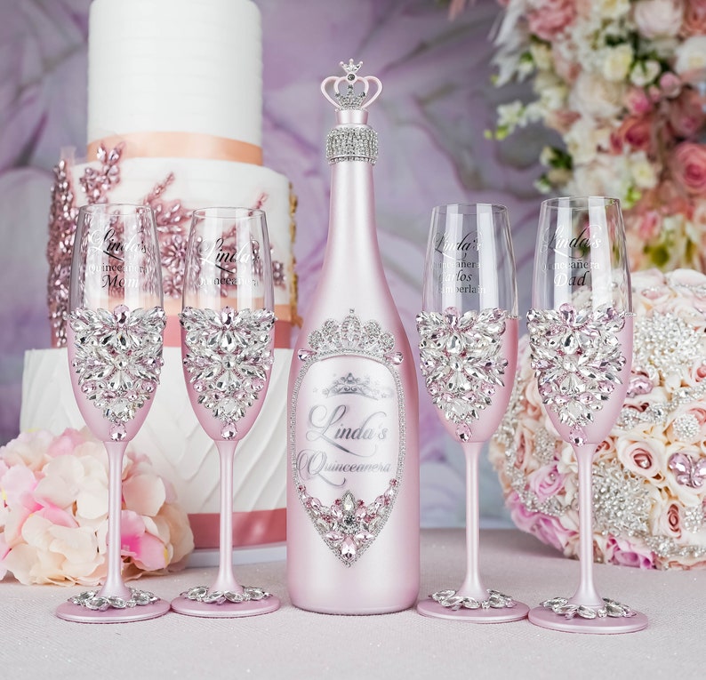 Brindis Quinceanera Rose Gold Copas Quinceanera Cake Knife Mis - Etsy