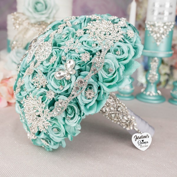 Turquoise Bouquet - Etsy