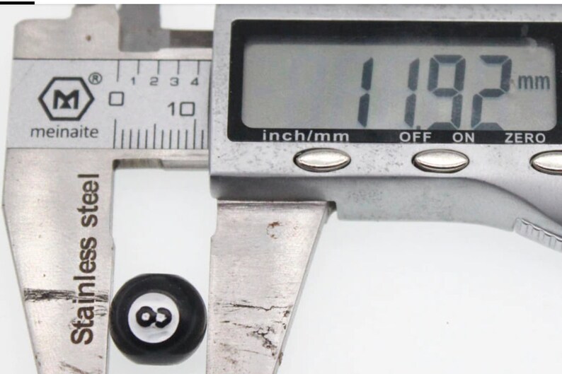 Eight Ball Beads Billiard Beads Pool Beads Big Hole - Etsy