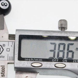 Eight Ball Beads | Billiard Beads | Pool Beads | Big Hole Beads | Large ...