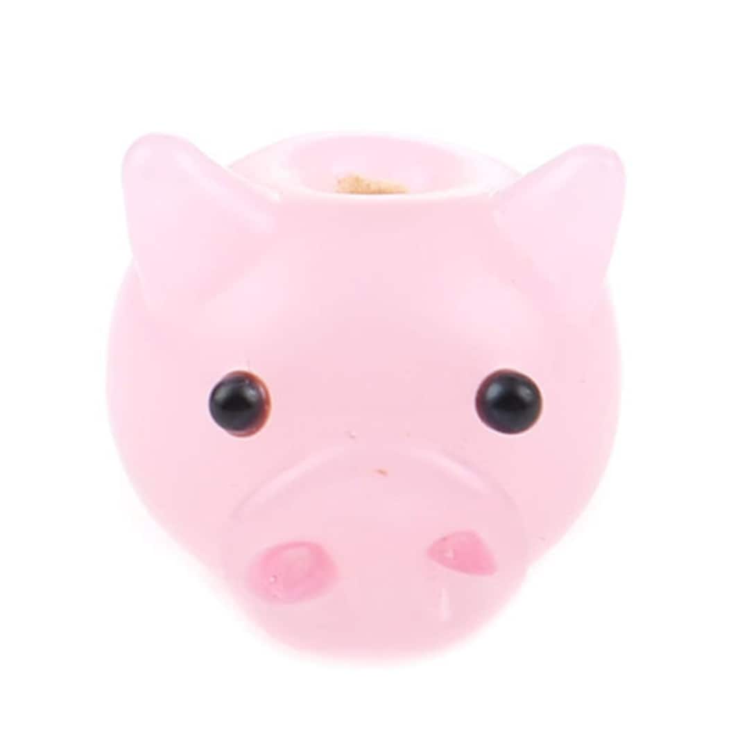 12mm X 12mm Pink Pig Beads | When Pigs Fly Beads | Fantasy Beads | Farm ...