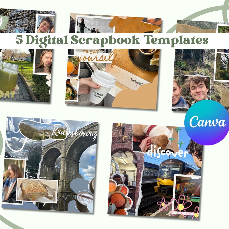 Digital Scrapbooking - Etsy
