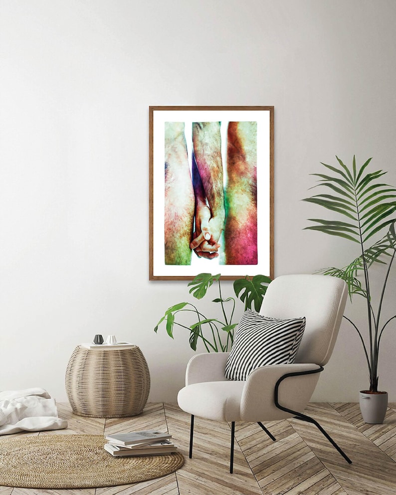 Arte com mãos gays, Download digital, Arte erótica de jovem musculoso ...