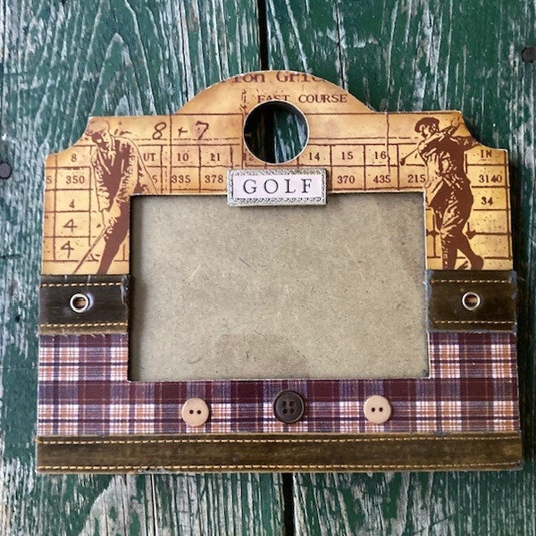 Golf Themed Picture Frame - Etsy