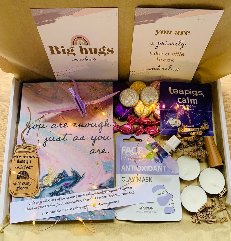 Pick Me up Box Personalised Gift Box Best Friend Gift Self - Etsy UK