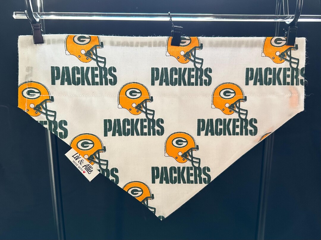 Green Bay Packers Dog Bandana - Etsy