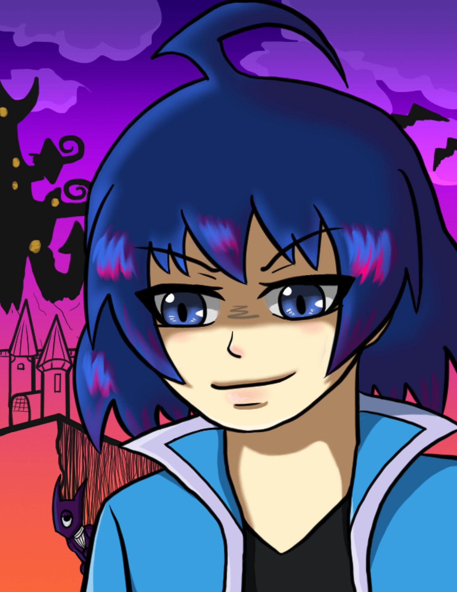 Welcome To Demon School Iruma and Dark Iruma Print | Etsy