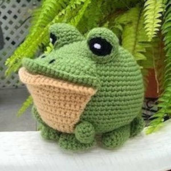 Frog and Toad Crochet Pattern - Etsy