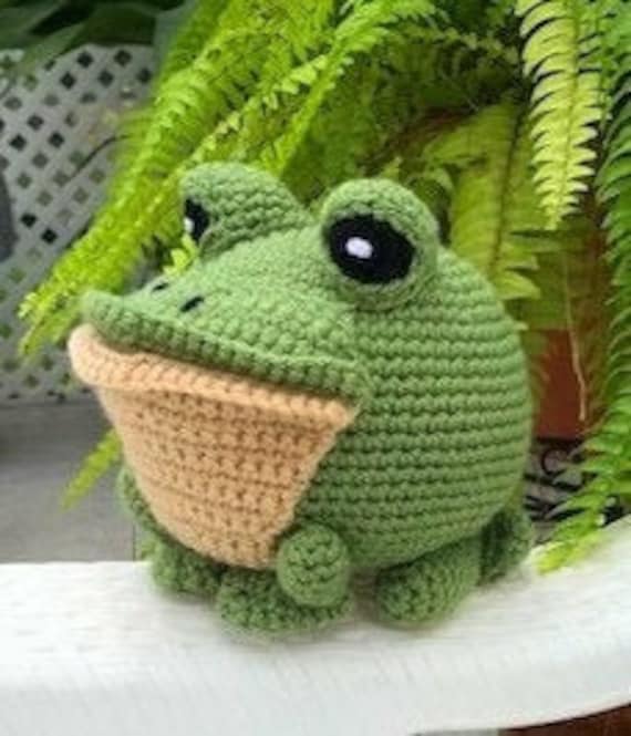 Nuggets Funny Frog Crochet Pattern | Etsy