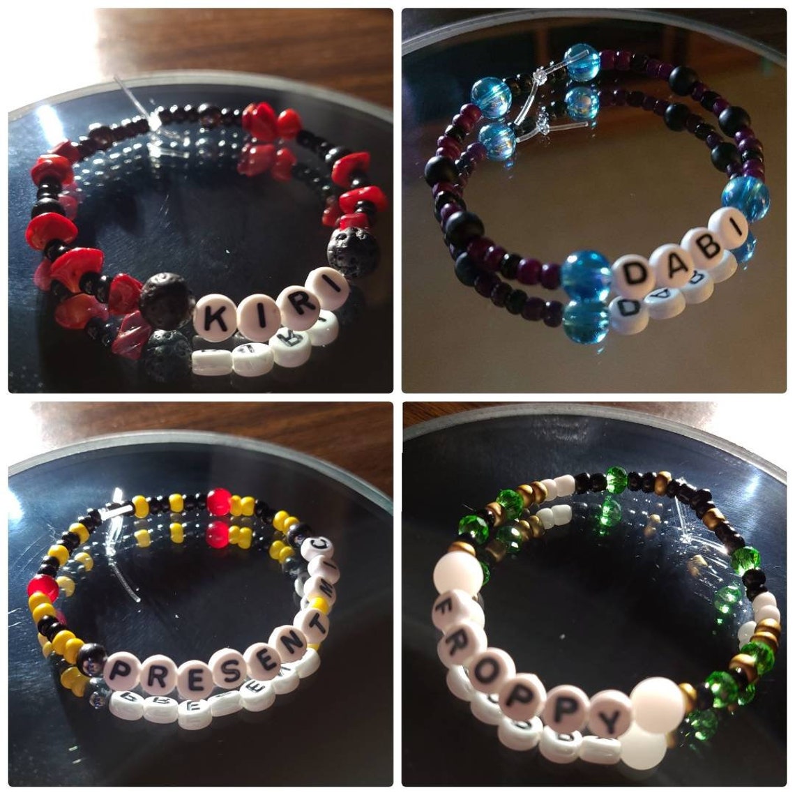 My Hero Academia Character Bracelets | Etsy