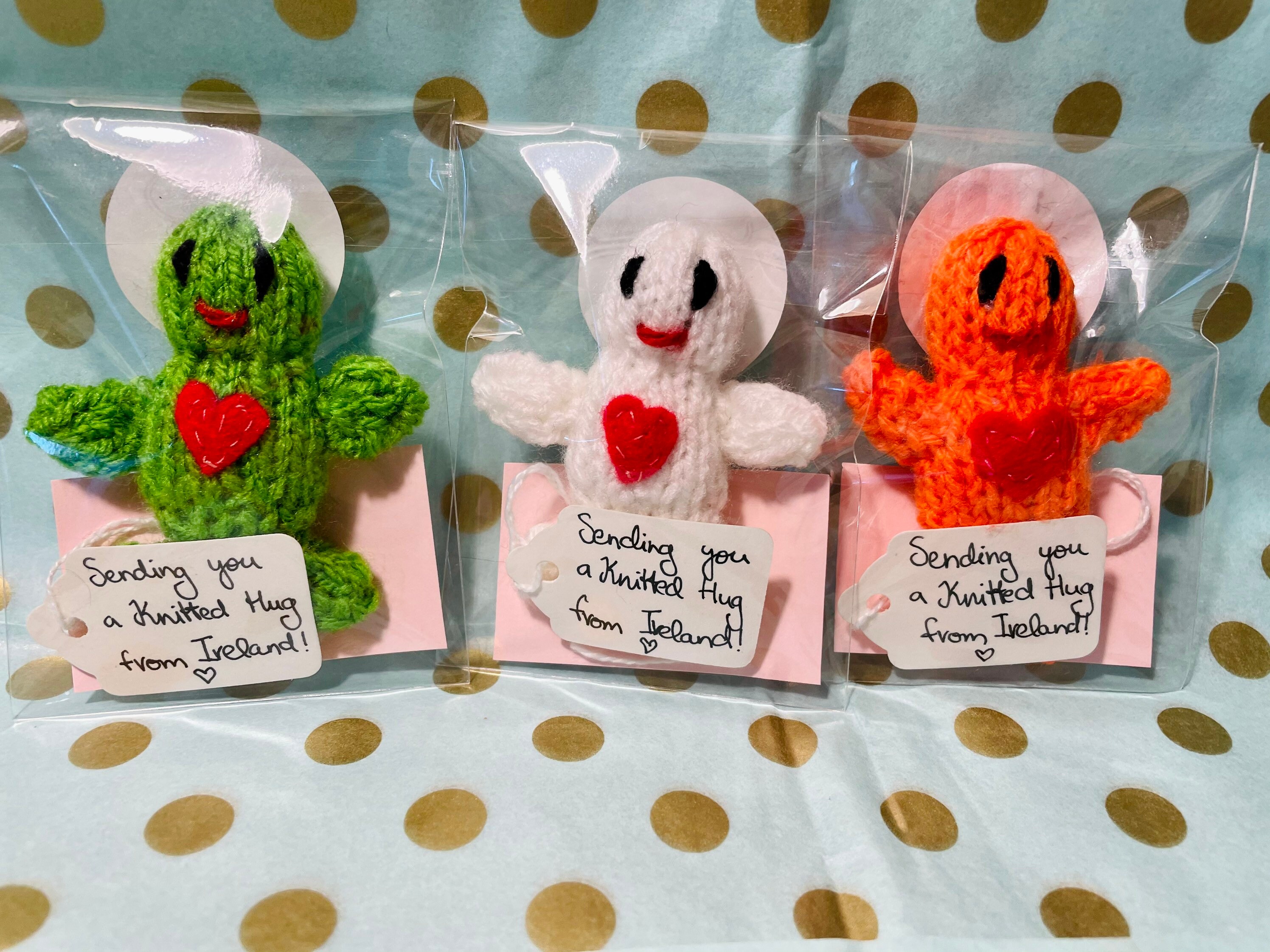 Send A Knitted Hug From Ireland Gift for Family Abroad Irish - Etsy Ireland