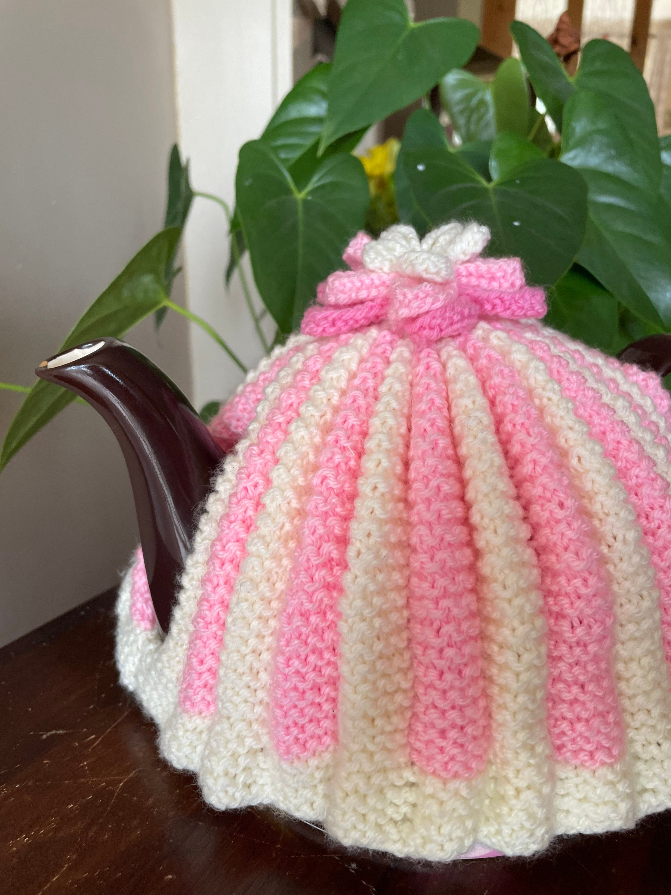 1950s Retro Style Hand knitted Tea Cozy Tea Cosy Gift for a | Etsy
