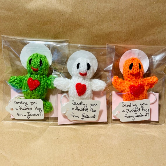 Send A Knitted Hug From Ireland Gift for Family Abroad Irish | Etsy