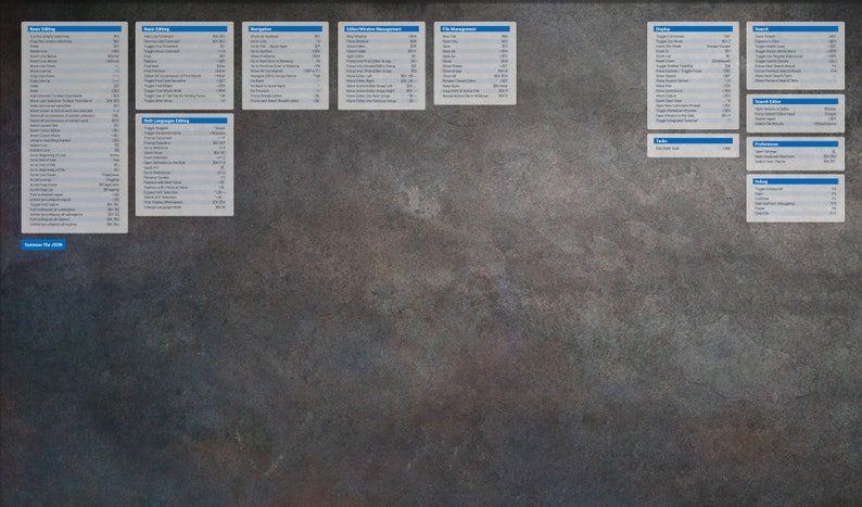 XXL Vscode Keys Computer Mousemat Desk Mat Gift for A Programmer Debug Desert - Etsy