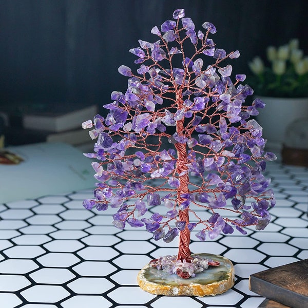 Amethyst Money Tree - Etsy