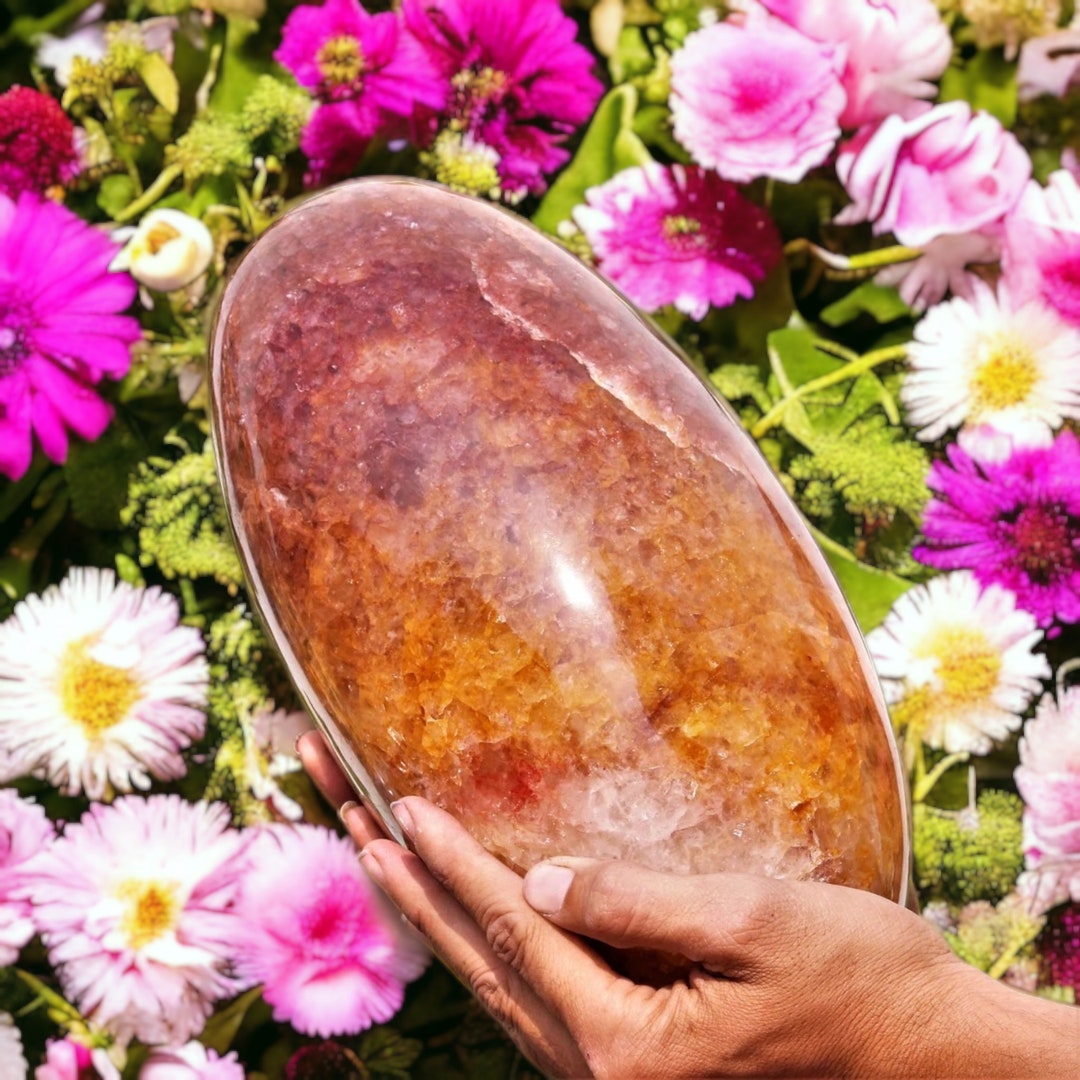 Large Himalayan Golden Quartz Linam 275MM Stone Aura - Etsy