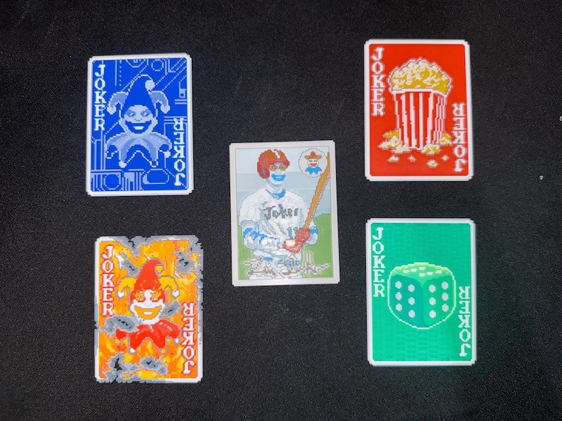 5 Balatro Joker Cards Buffoon Pack - Etsy