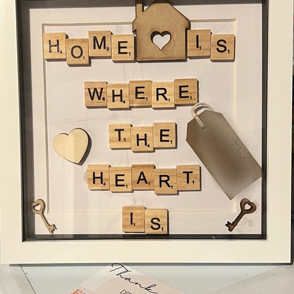 Scrabble Frame - Etsy UK