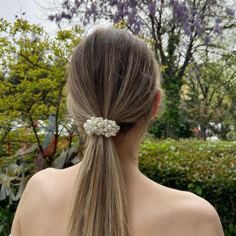 Pearl Hair Accessory - Etsy