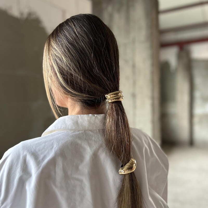 Gold Hair Cuff - Etsy