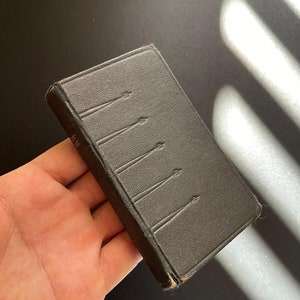 Antique MAGNIFICAT Book 1952 Traditional Vatican Small Embossed Leather ...