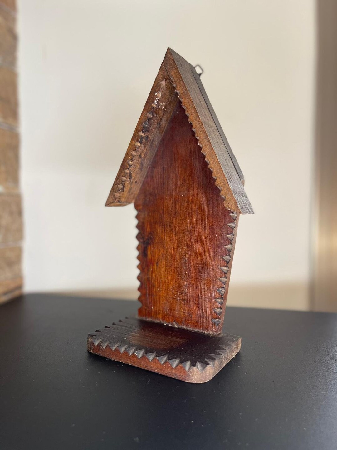 Wooden Antique French Hand Carved Wooden Shrine Chapel Niche for Saint ...