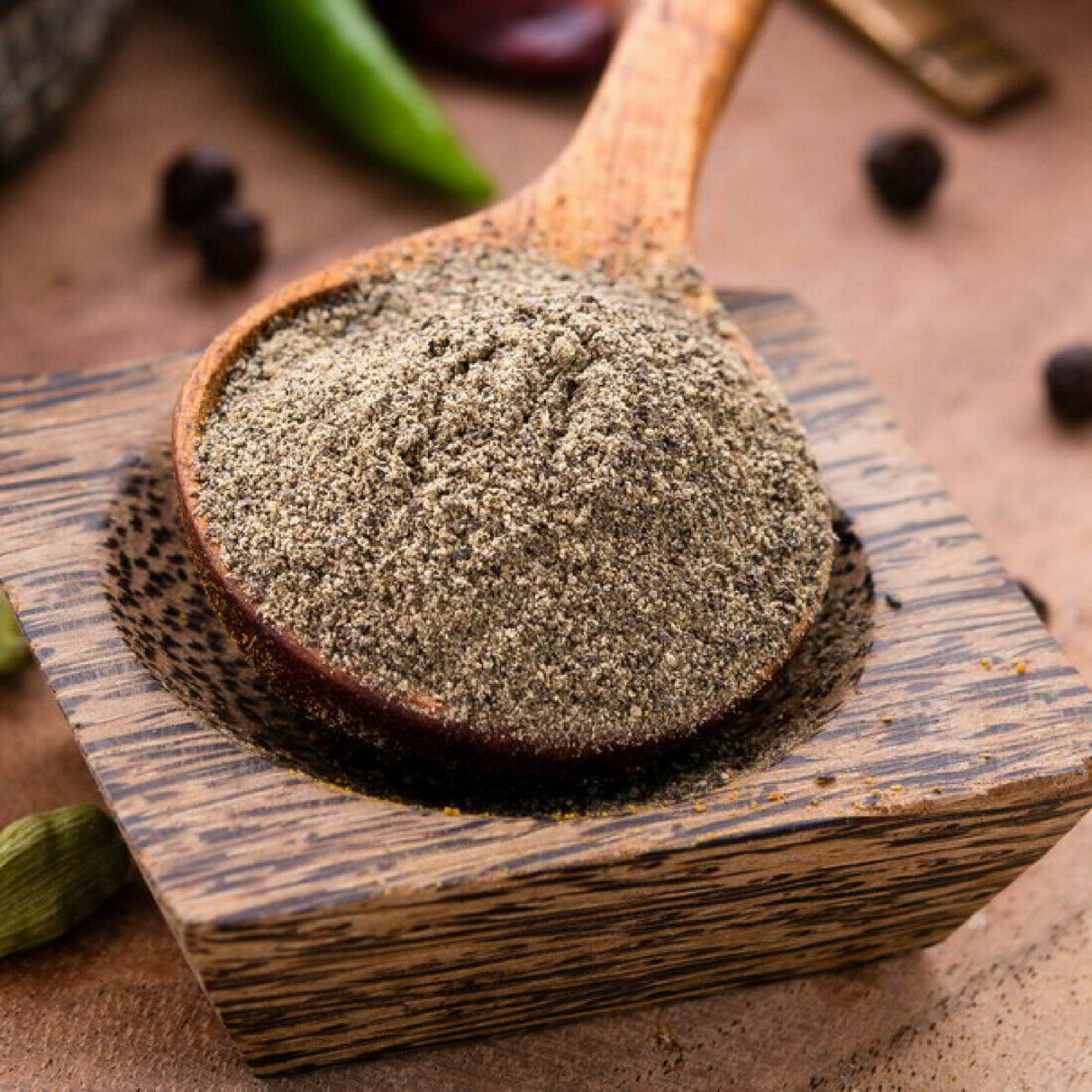 Ground Black Pepper Powder 100%organic Peppercorn Table Grind - Etsy