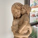 L.paoletti Terracotta Statue of Young Mother With Child Statue ...