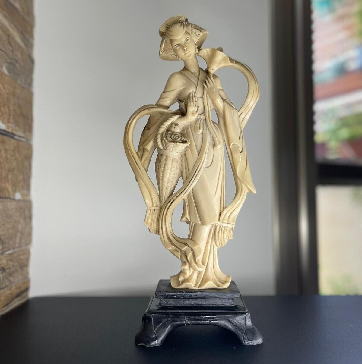 Antique Chinese Hand Carved Soapstone Asian Woman Statue - Etsy